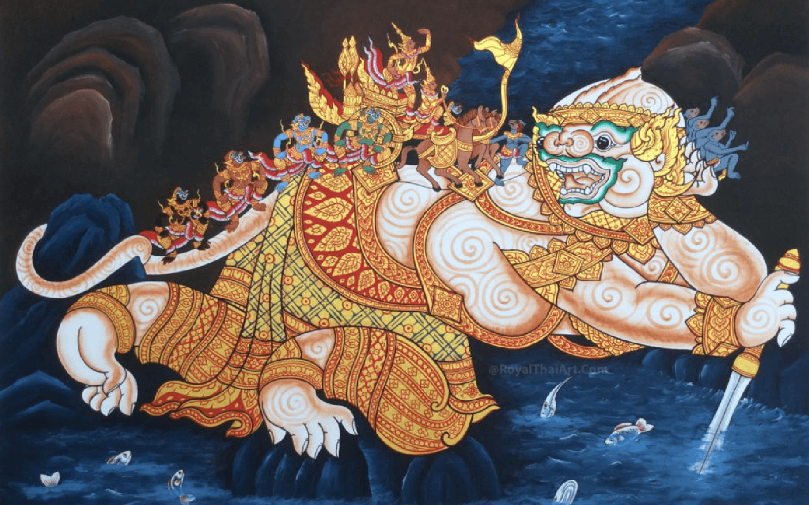 Hanuman in Thailand: The Monkey God’s Legacy in Art and Dance ...